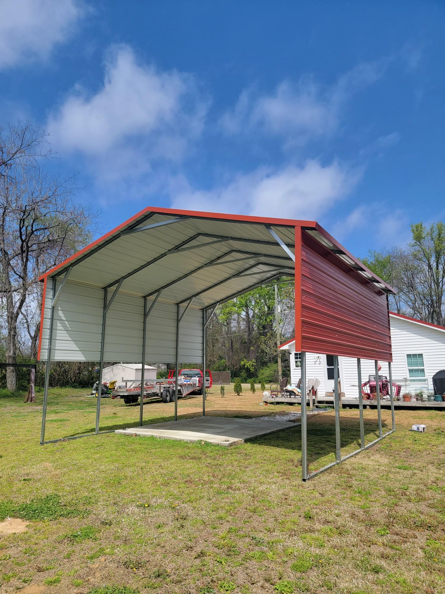 20x21x12 Horizontal A-Frame | Newmart Builders